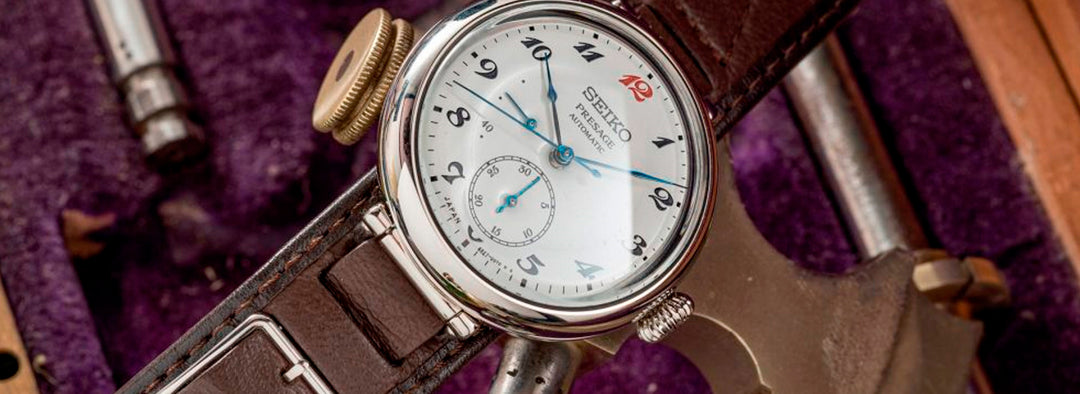 O Laurel, o primeiro relógio de pulso produzido no Japão, faz sua estr ...