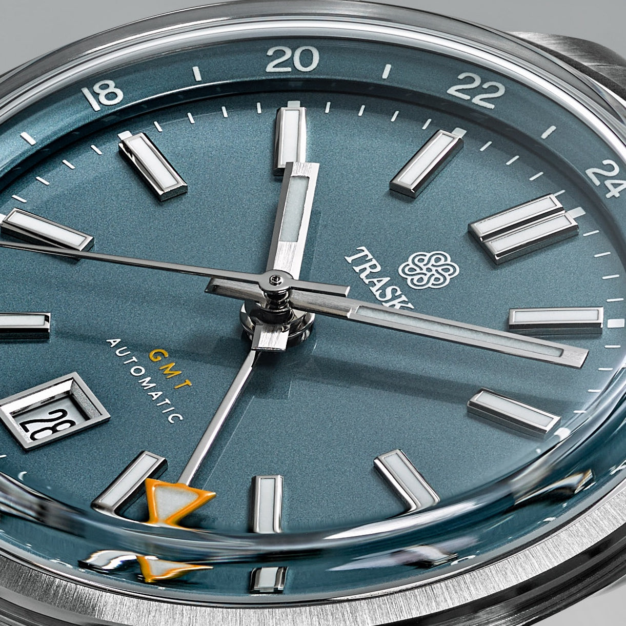 Relógio TRASKA Venturer GMT Steel Blue – Pendulum Relojoaria