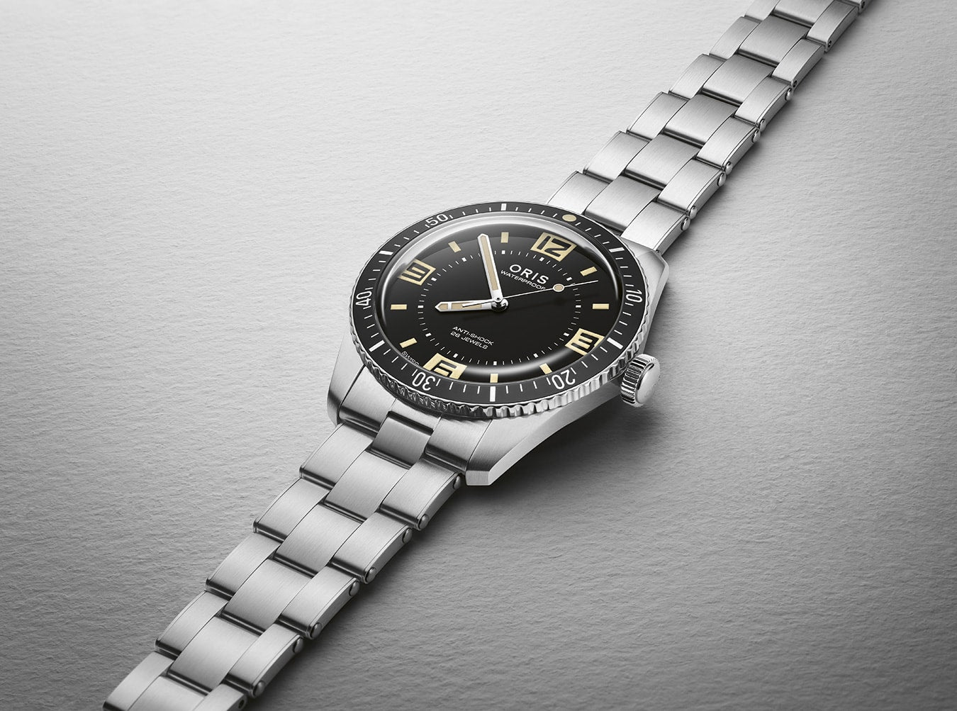 Relógio Oris 01 733 7772 4034-Set Divers Sixty-Five 60th Anniversary E ...