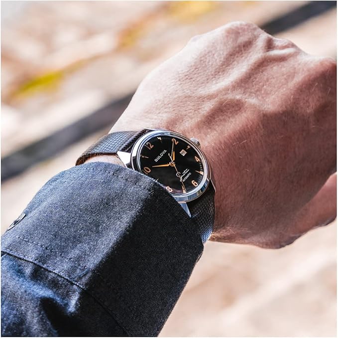 Relógio Bulova Frank Sinatra "Fly Me To The Moon" Automático 96B348 ...