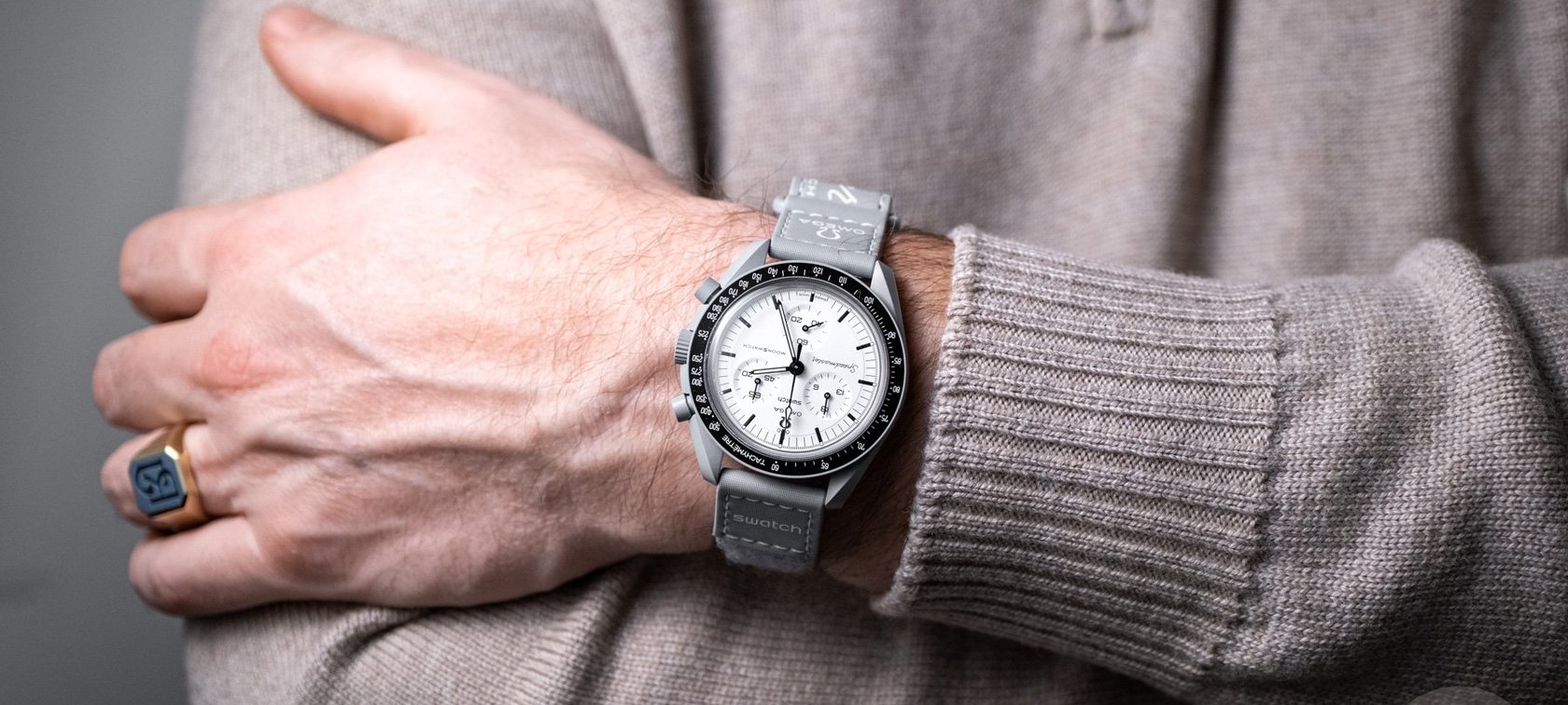 Omega x Swatch - Bioceramic MOONSWATCH 1965 – Pendulum Relojoaria