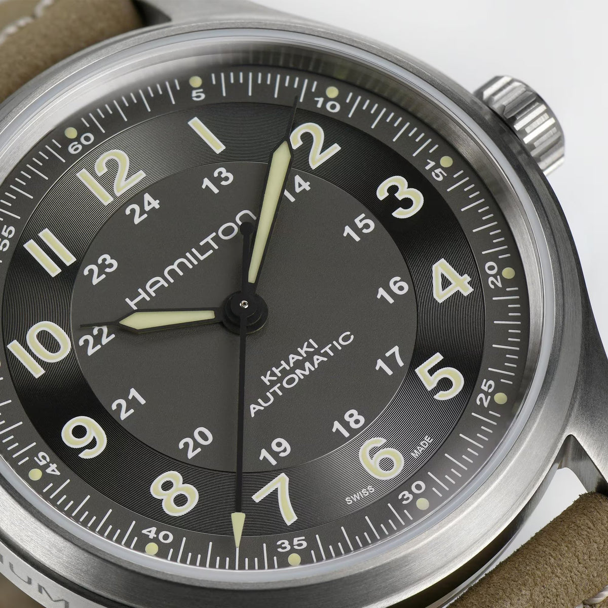 Hamilton KHAKI FIELD TITANIUM H70545550 - Automático 42mm – Pendulum ...